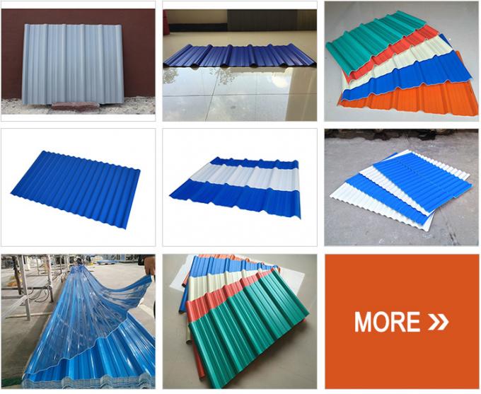 Tuiles de toit en plastique de Camecal d'industrie/feuilles ondulées de ...