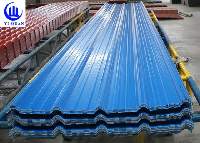 Les tuiles de toit en plastique résistant aux chocs A-PVC ont ridé la ...